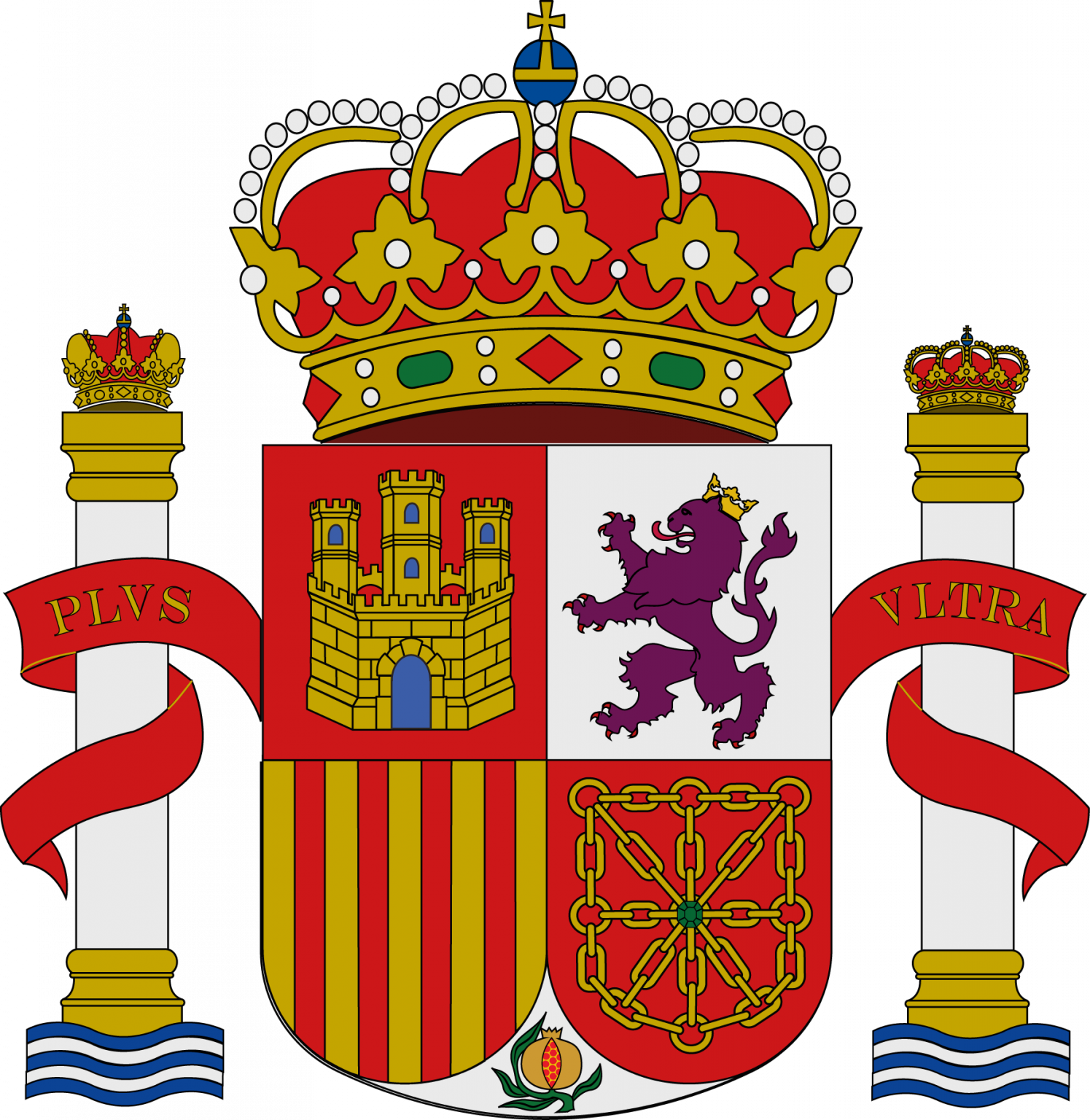 Regulación actual del Escudo de España | Heráldica Hispánica