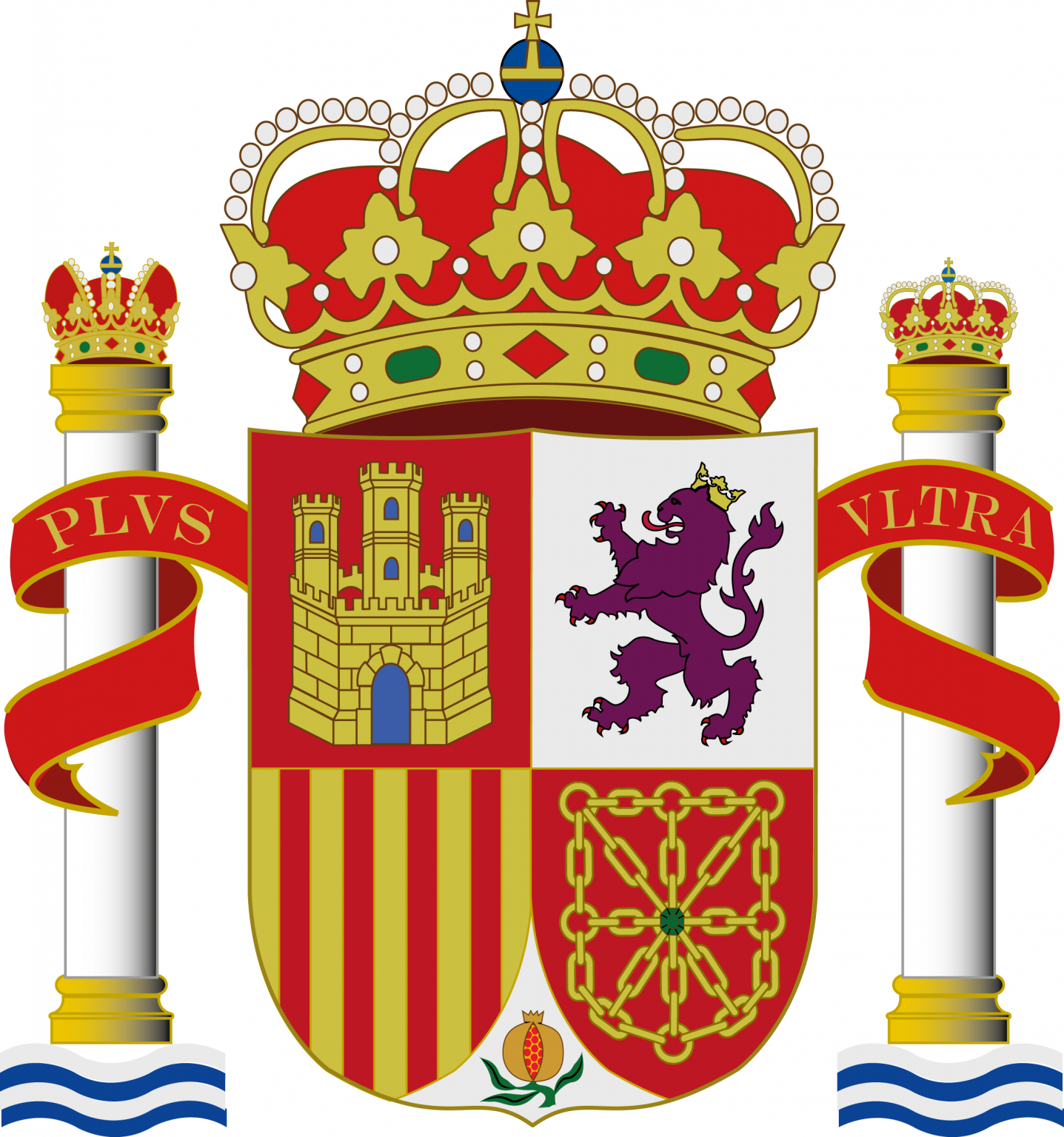 Escudo-de-España-Perfecto | Heráldica Hispánica
